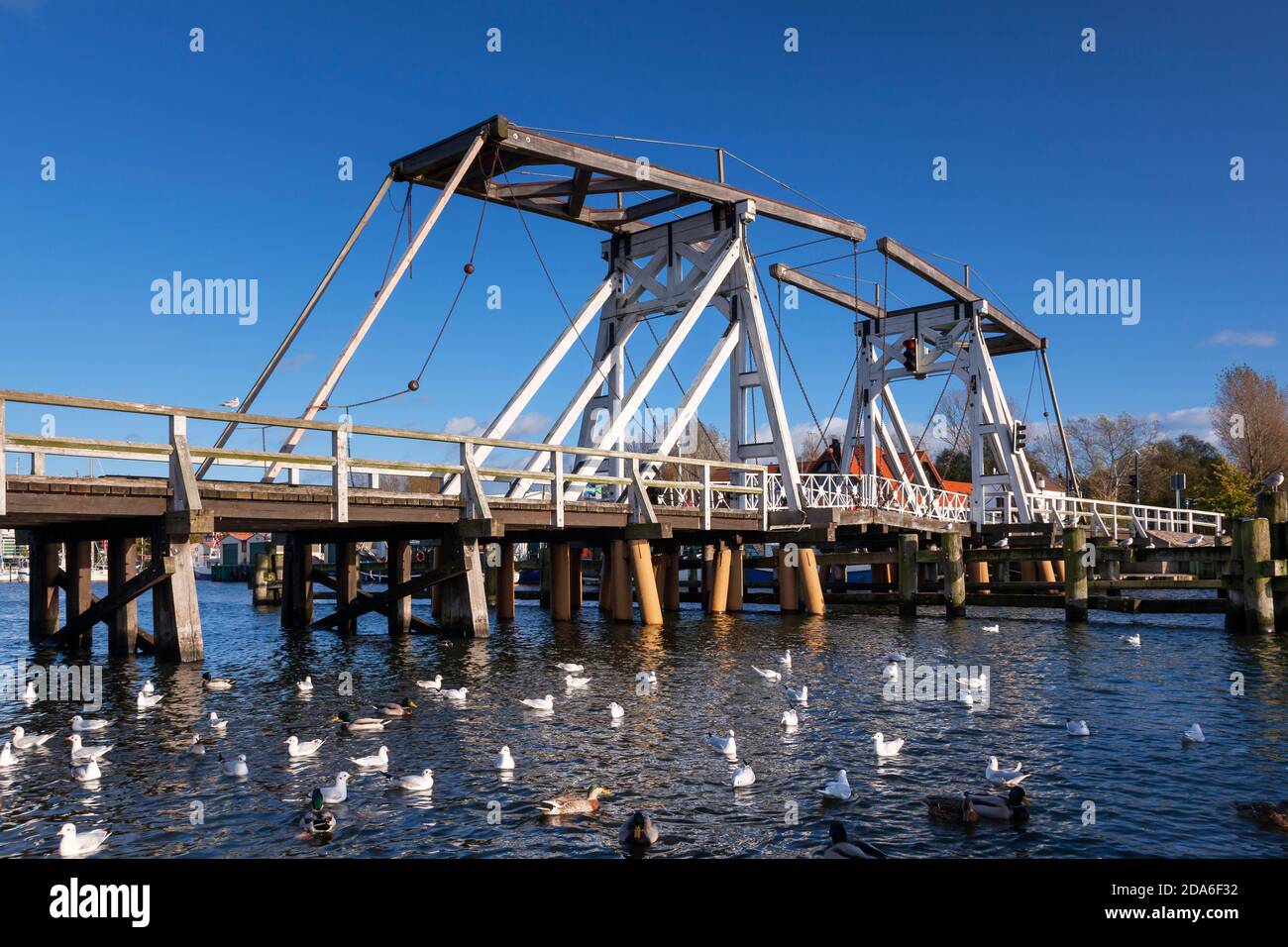 Wooden bascule bridge hi-res stock photography and images - Alamy