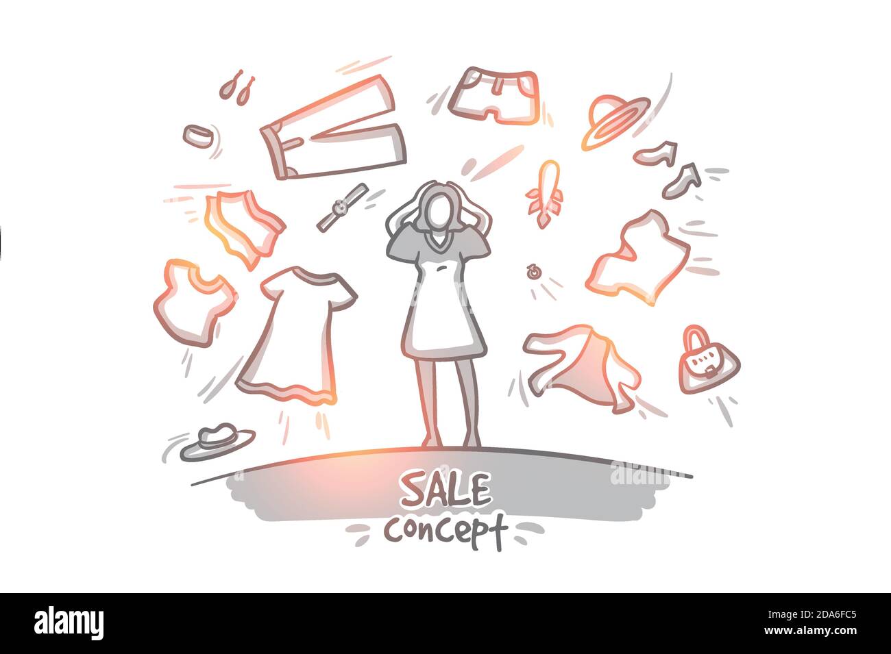 Collection hand drawn discount Stock Vector Images - Alamy