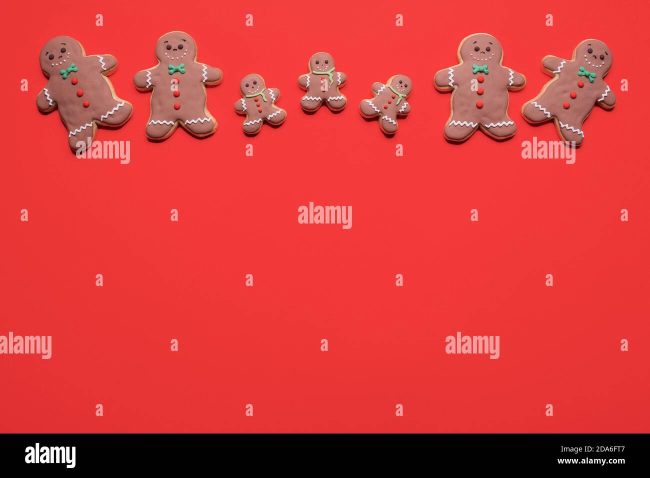 Gingerbread man border hi-res stock photography and images - Alamy