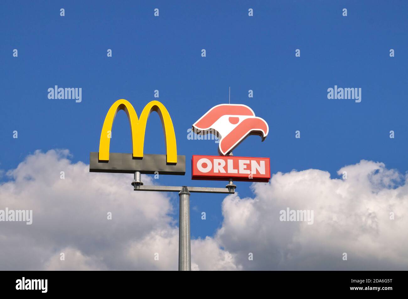 Orlen logo hi-res stock photography and images - Alamy