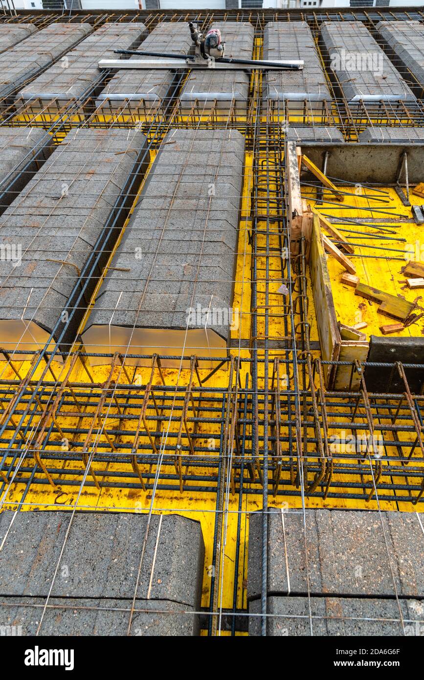 Detail Of Reinforced Concrete Slab With Lightweight, 55% OFF