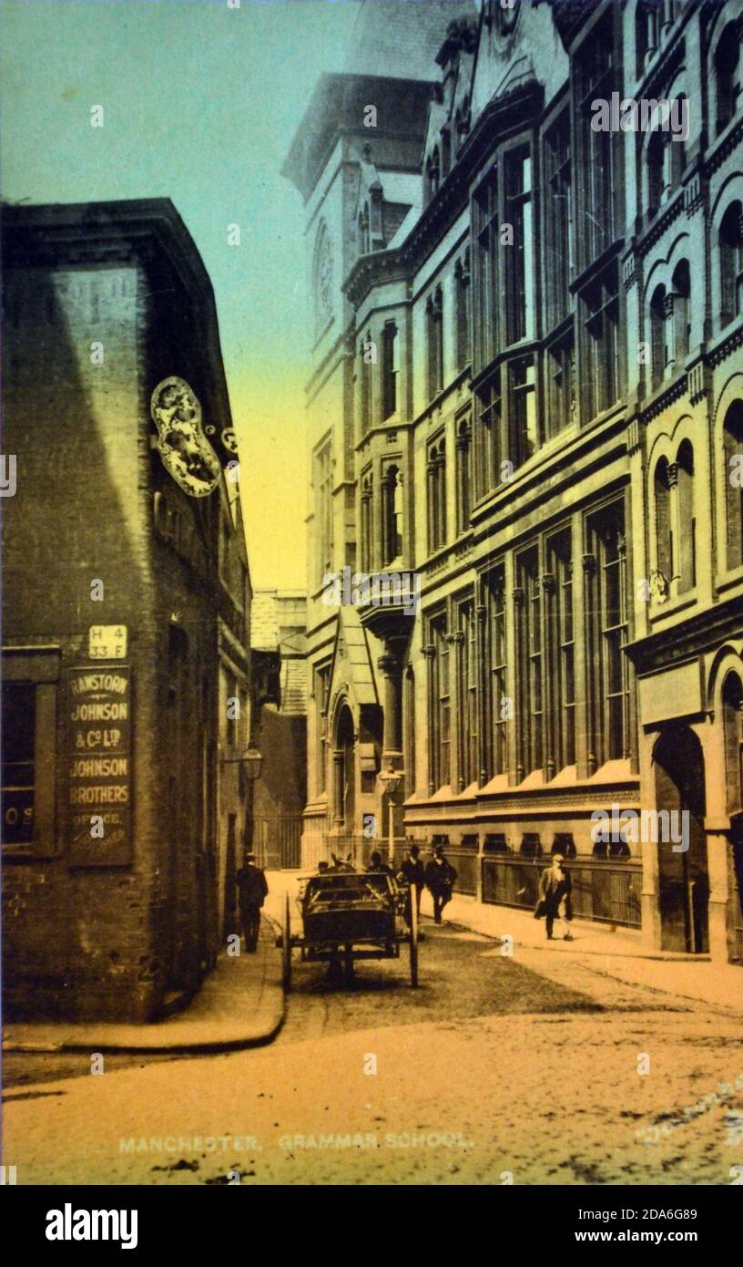Old manchester postcard hi-res stock photography and images - Alamy