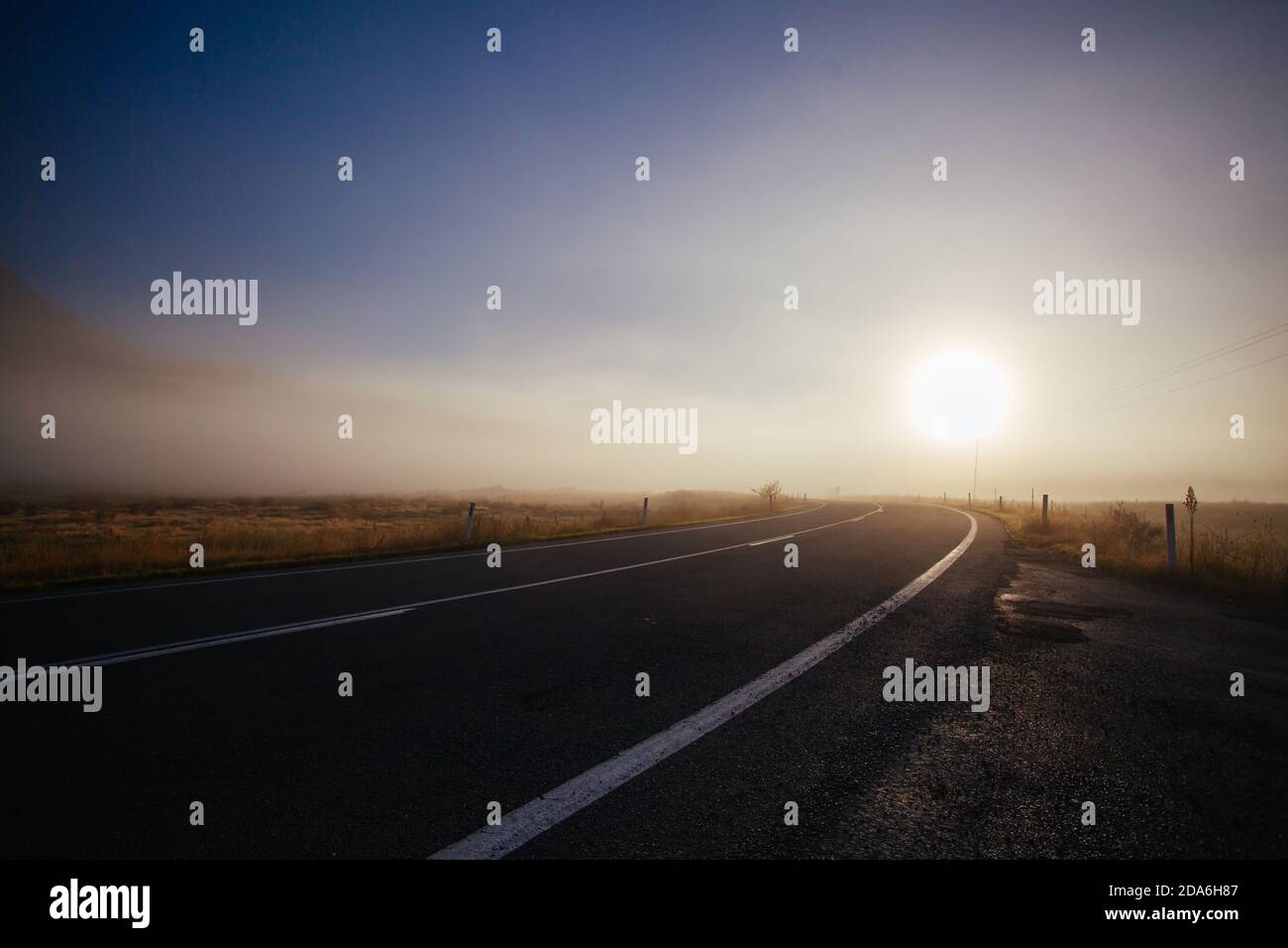 Snowy Mountains Landscape in Australia Stock Photo - Alamy