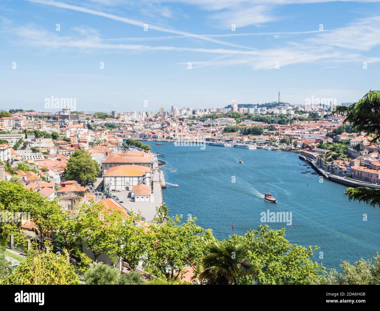 Beautiful scenery of Old Porto city in Portugal Stock Photo - Alamy