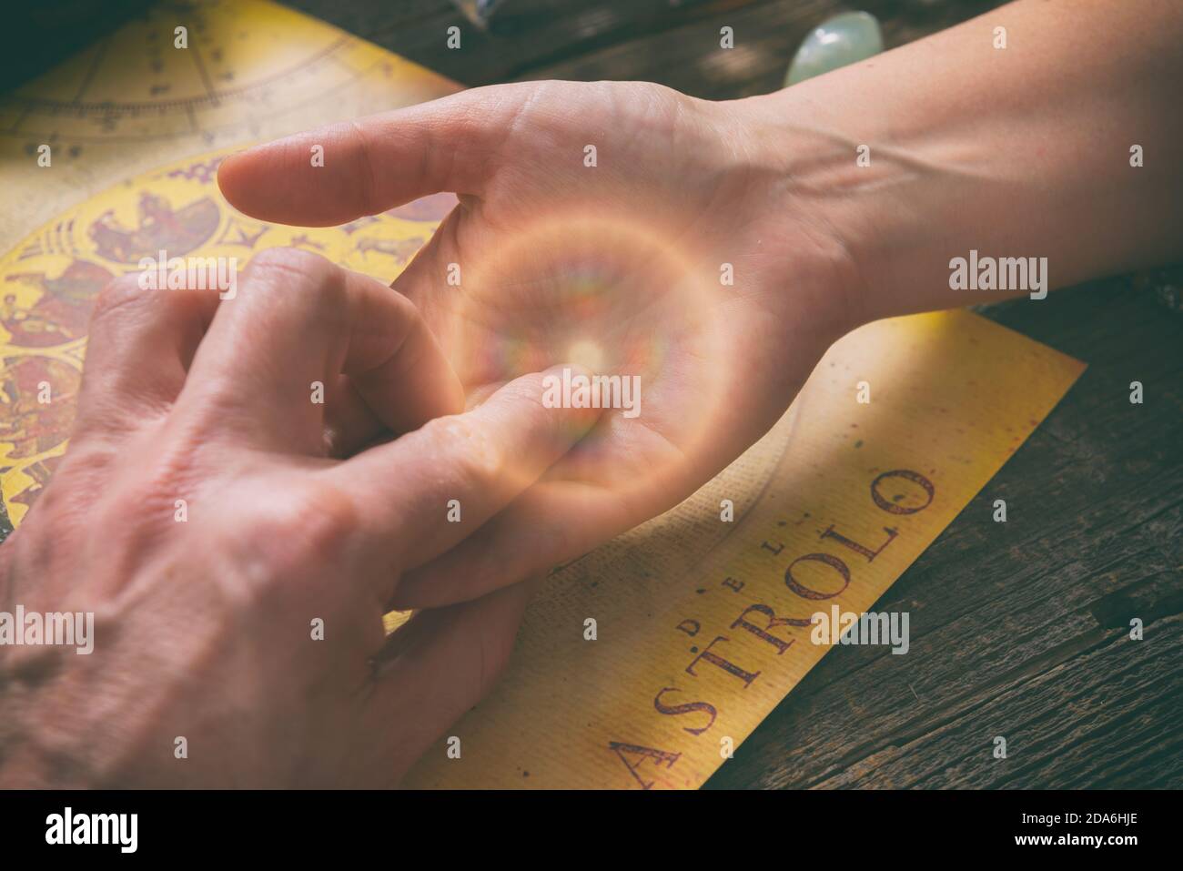 Palm reading, characterization and foretelling the future through the ...