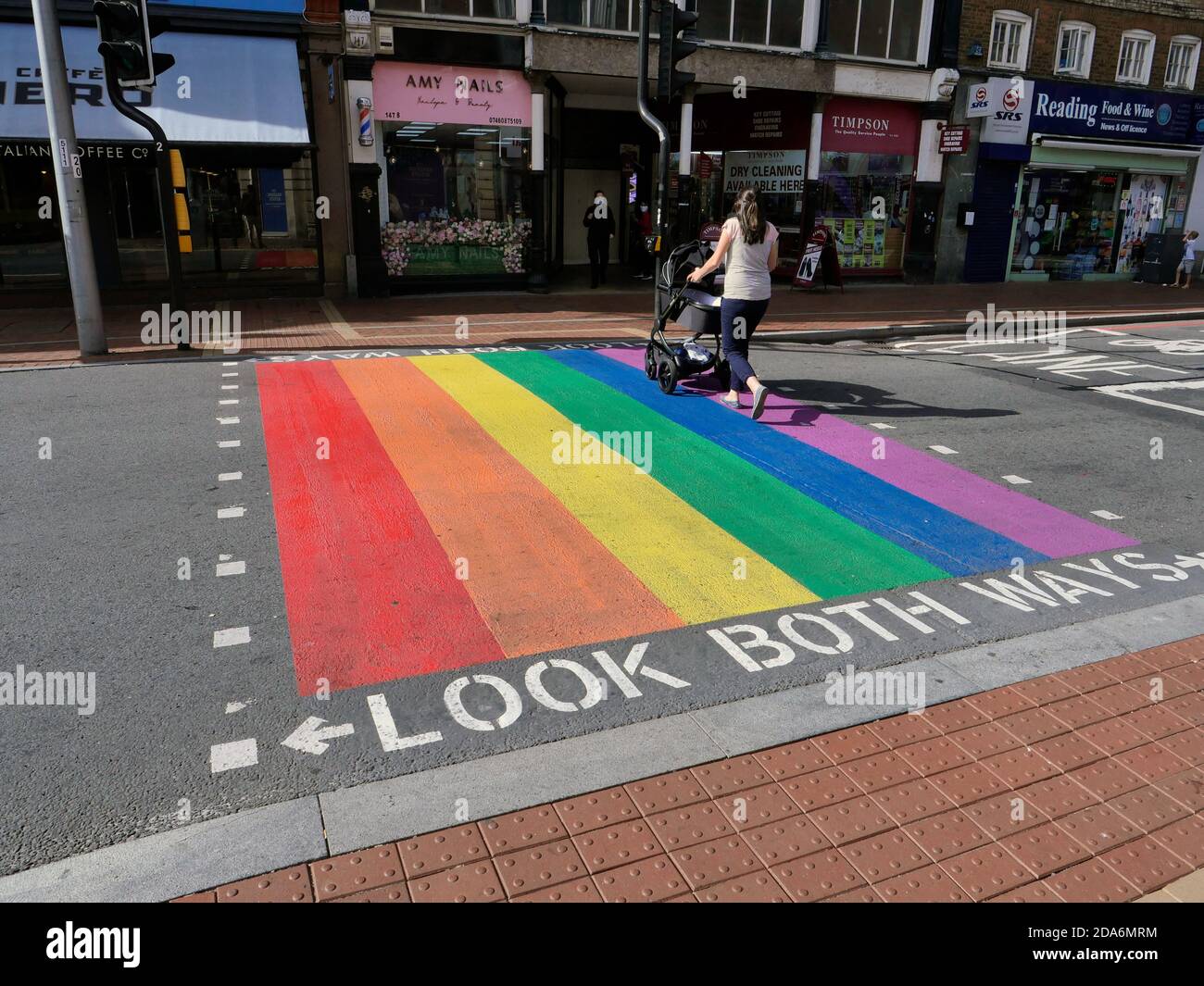 Lgbt pedestrian crossing hi-res stock photography and images - Alamy
