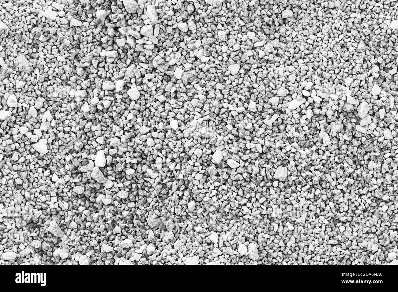 Seamless texture of gray industrial gravel on the ground, background ...