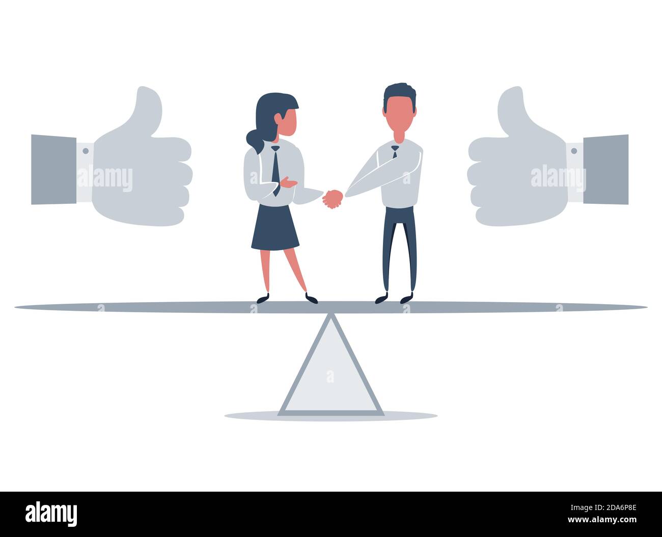 Business partners shaking hands as a symbol of unity. Businessman ...