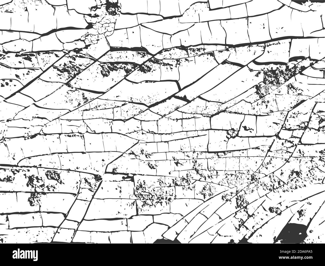 Grunge texture in black and white. Vector background. Distress vector ...