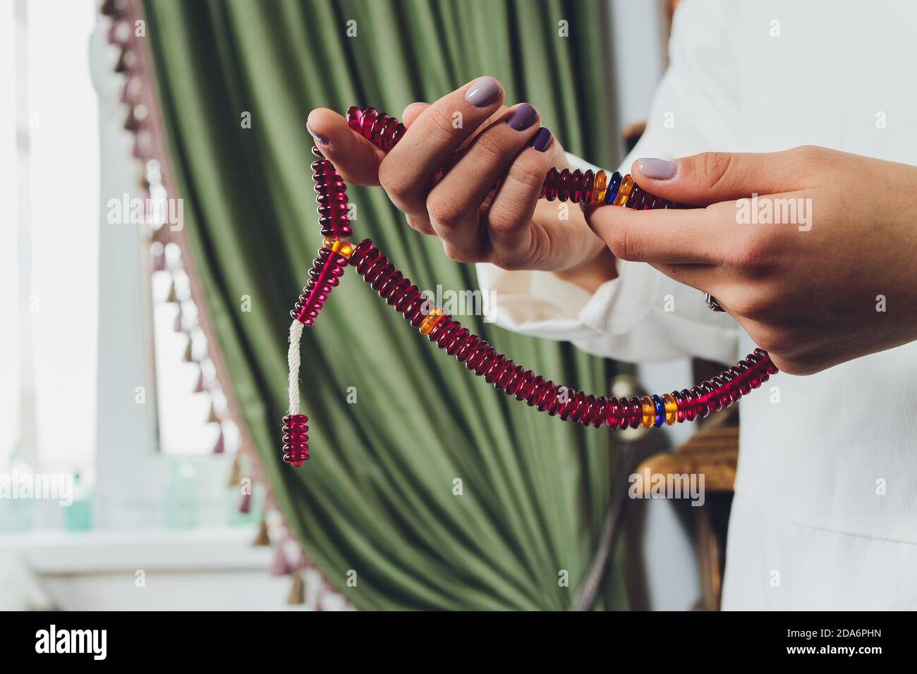 Chanting Beads High Resolution Stock Photography and Images - Alamy