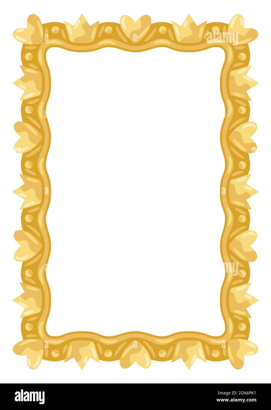 Princess frame with hearts and crowns Stock Vector Image & Art - Alamy