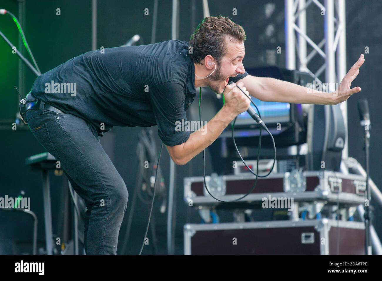 31.07.2010. Russia. Moscow: Music Festival. Tom Smith is the lead ...