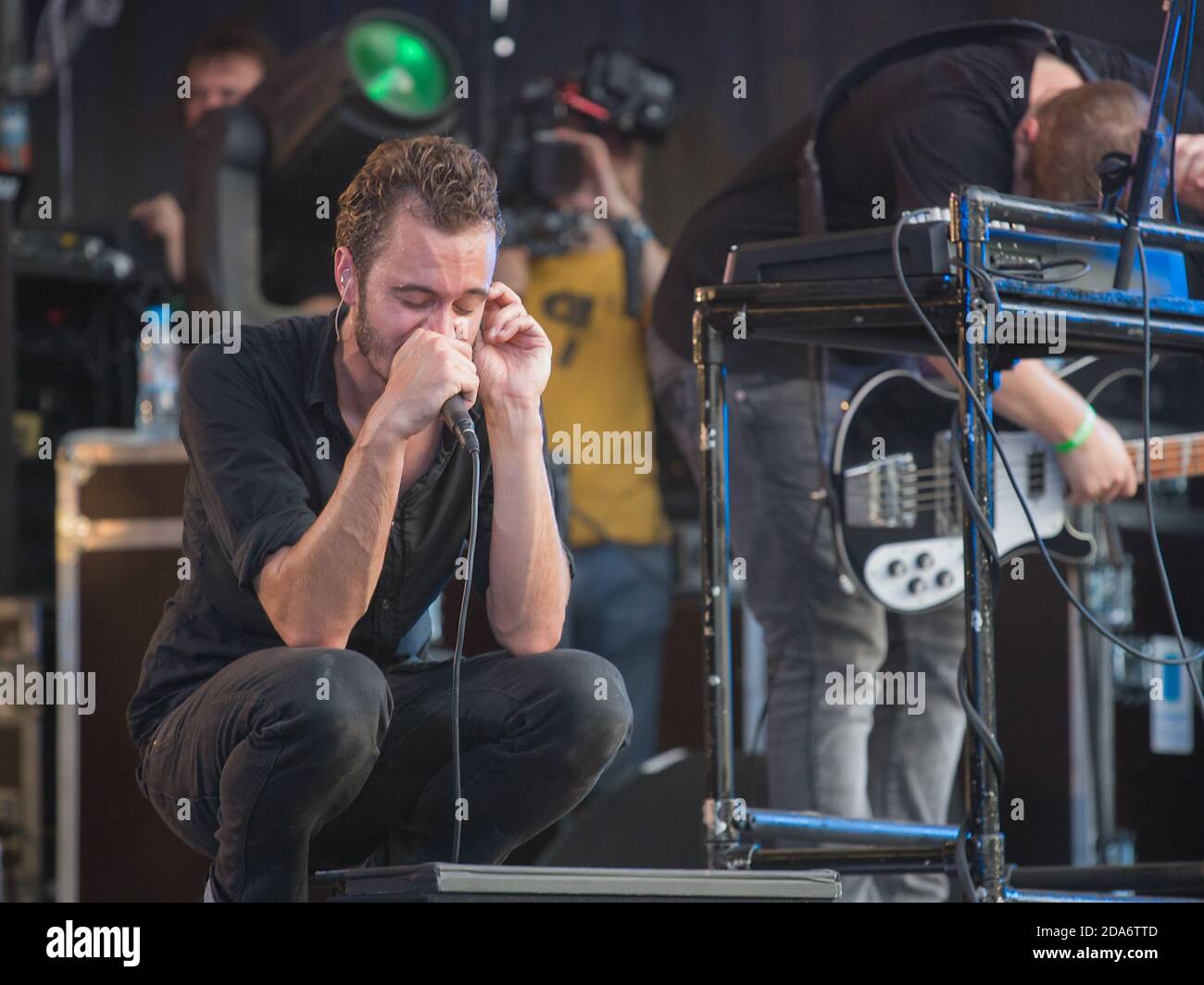 Lead singer of indie pop group hi-res stock photography and images - Alamy