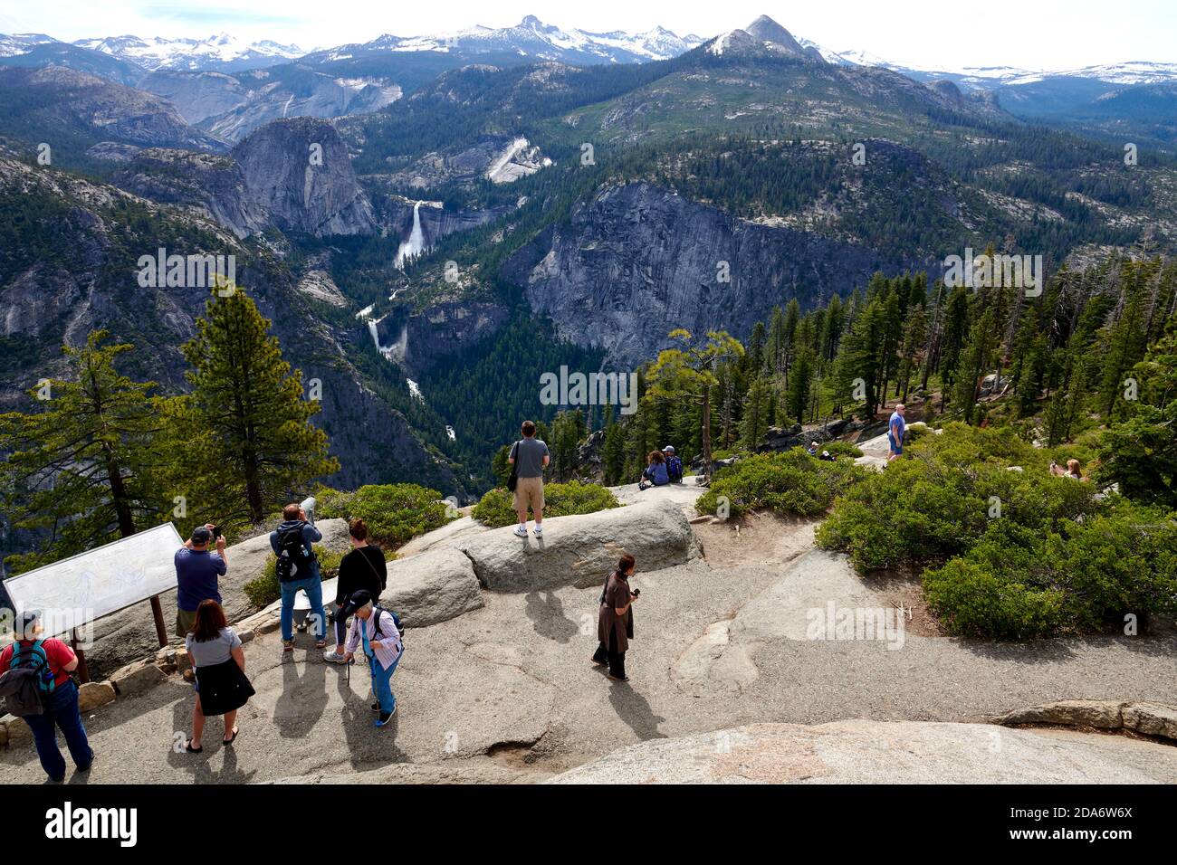 Glacier Point, Yosemite National Park, California, USA Stock Photo - Alamy