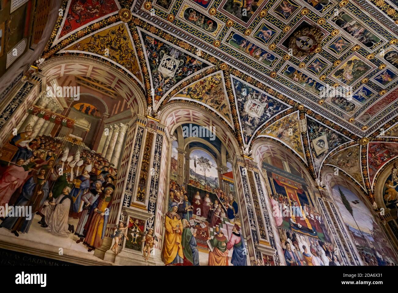 Details of "Libreria Piccolomini (Piccolomini Library) - Duomo di Siena ...