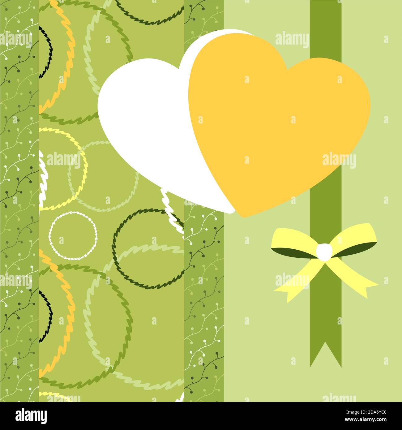 Design template for cute wedding invitation card. Template for ...