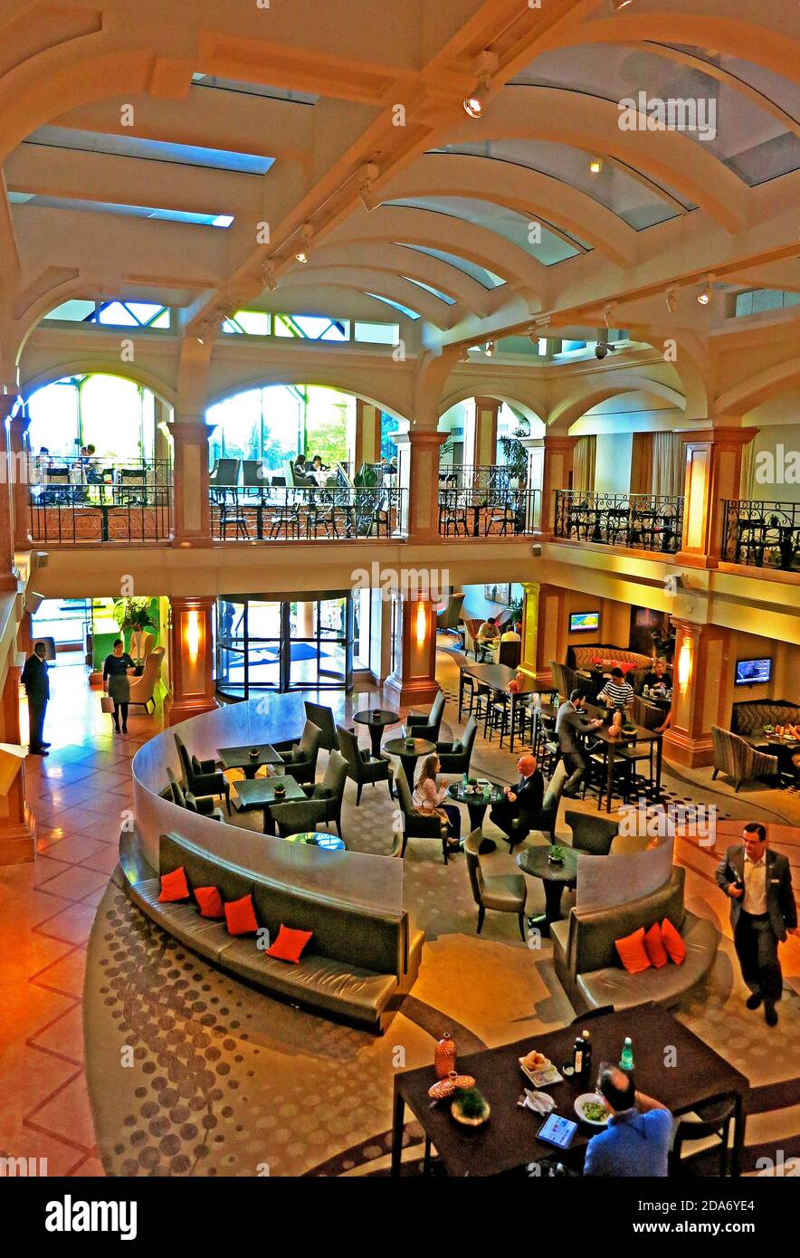 reception hall of JW Marriott hotel, Copacabana , Rio de Janeiro ...