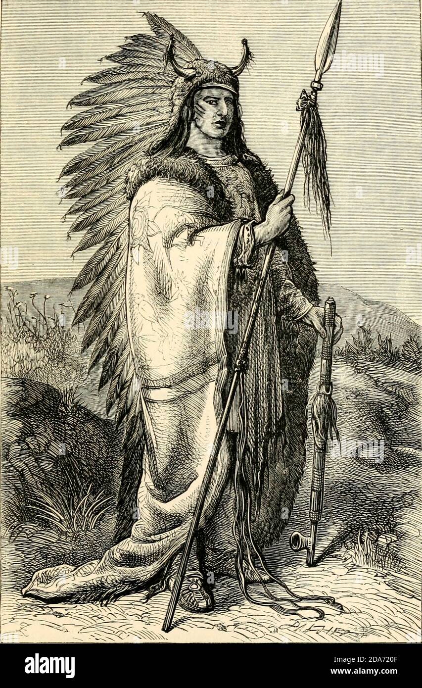 Native american sioux tribe chief hi-res stock photography and images ...