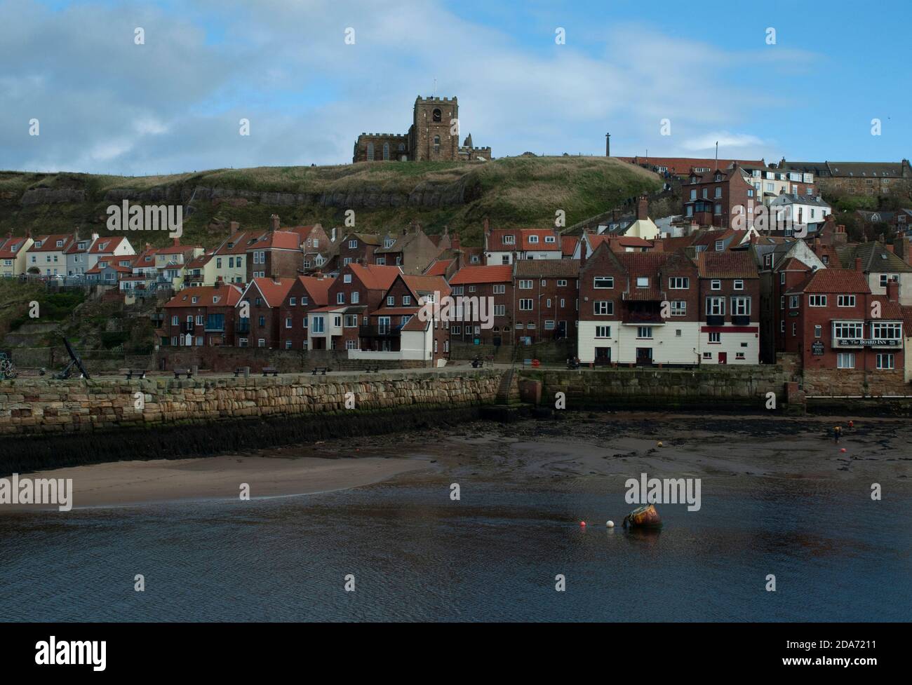 Whitby Church of St Mary's Stock Photo - Alamy