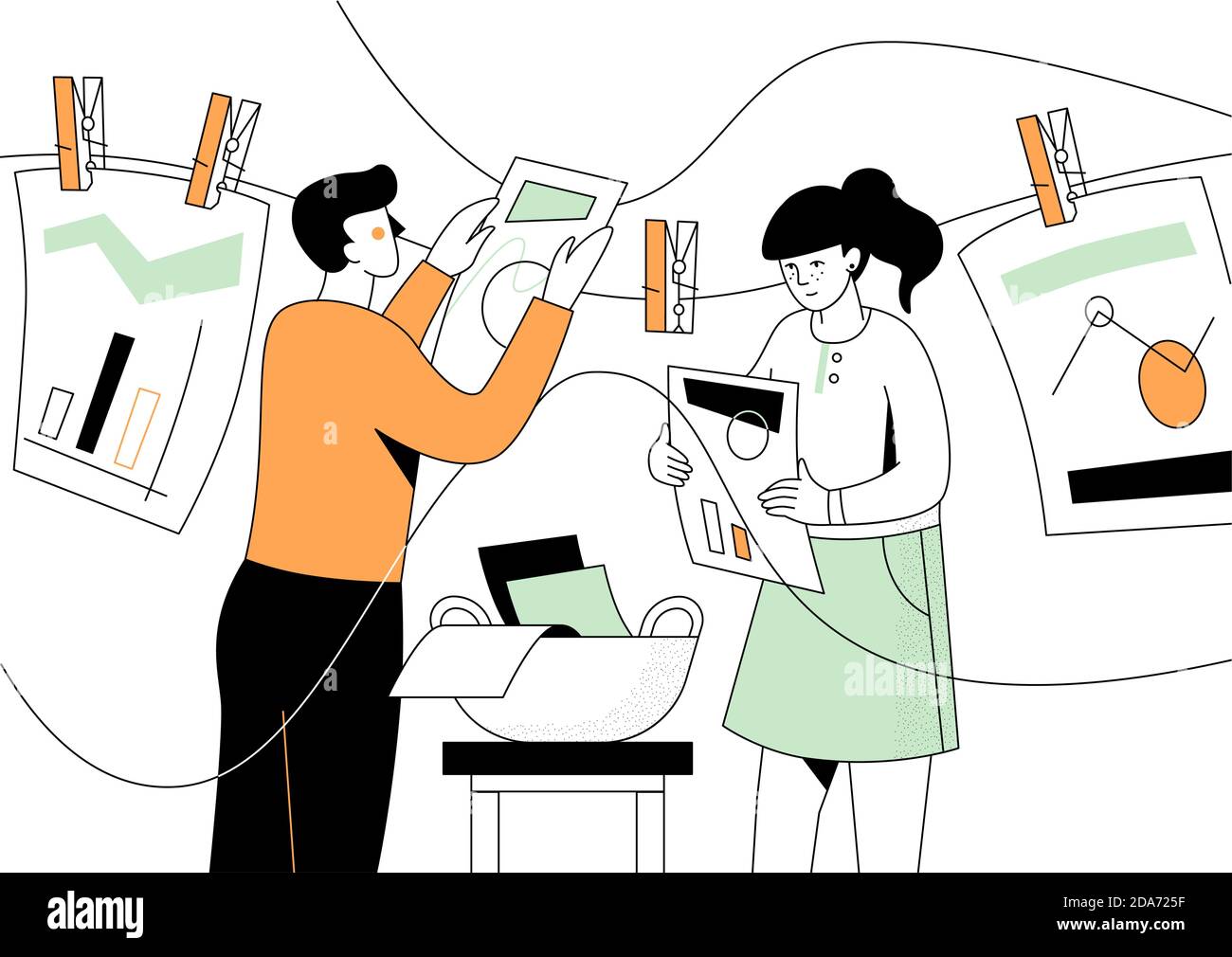 Design analytics Stock Vector Images - Alamy