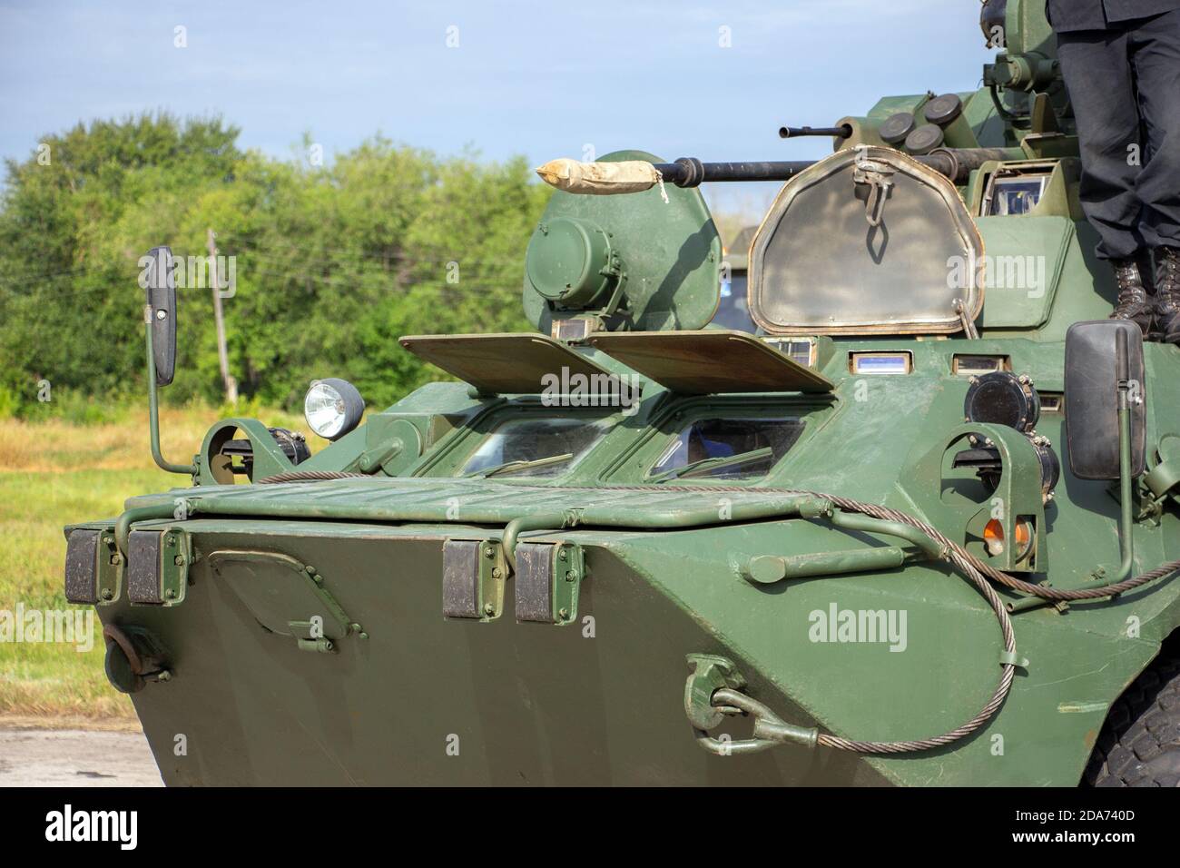 Russian infantry fighting vehicle Stock Photo - Alamy