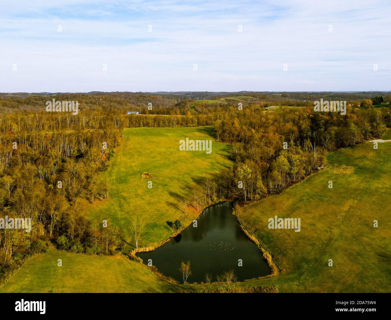 Air view of the landscape Stock Photo - Alamy
