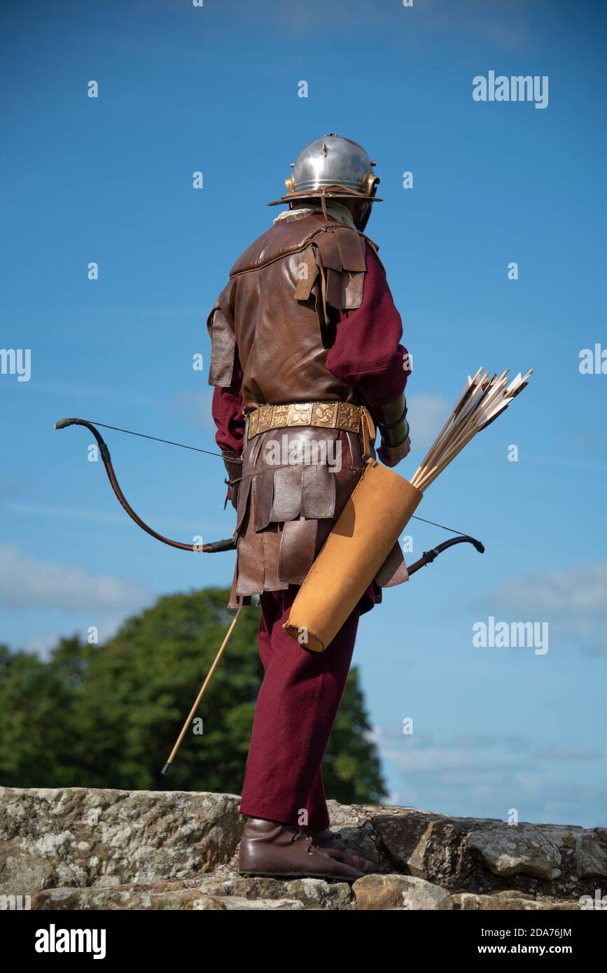 Ancient Roman Bow And Arrow