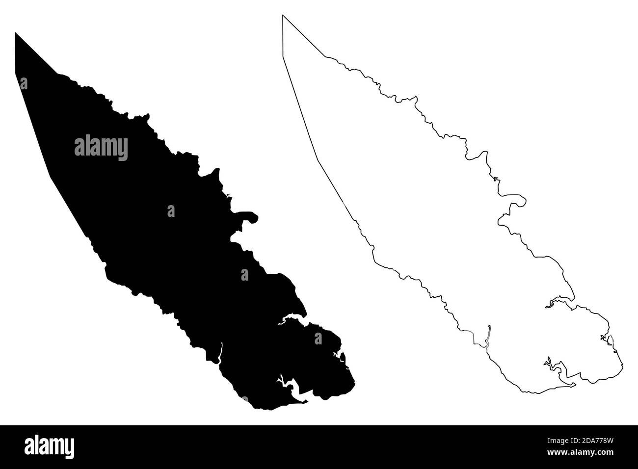 Pasquotank County, North Carolina State (U.S. county, United States of ...