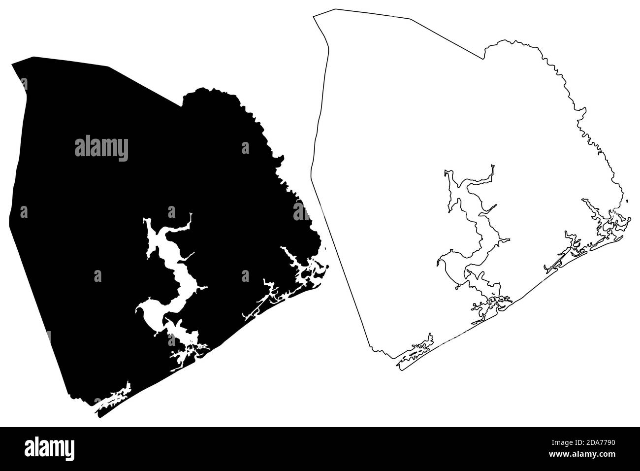 Onslow county map Black and White Stock Photos & Images - Alamy
