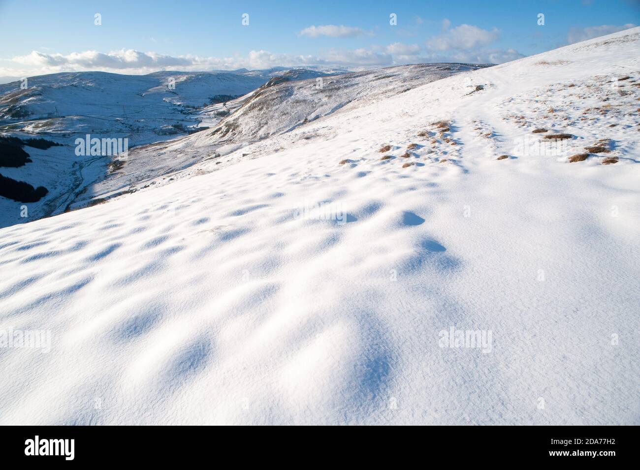 Winter landscapes in Borrowdale, Shap Stock Photo - Alamy