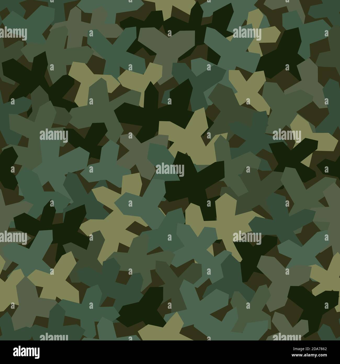 Camouflage seamless pattern background masking camo repeat print Stock ...
