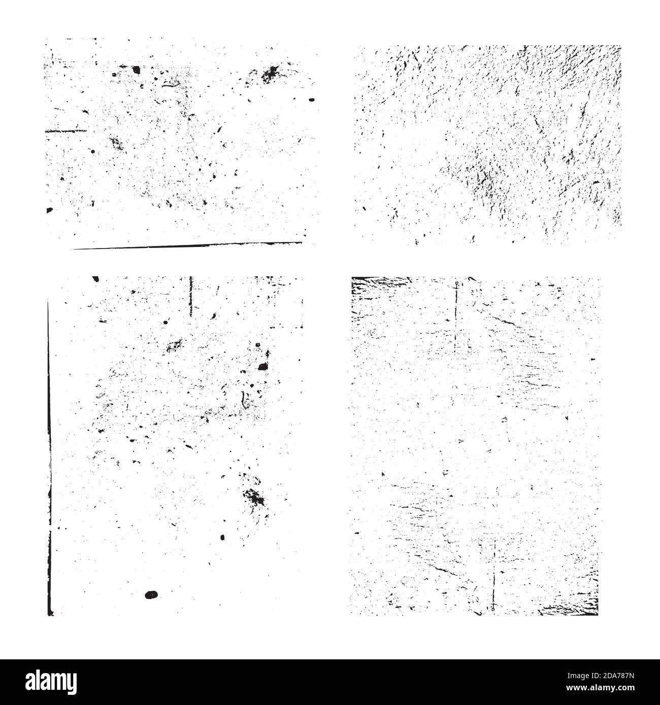 Grunge texture set - abstract stock vector template - easy to use Stock ...