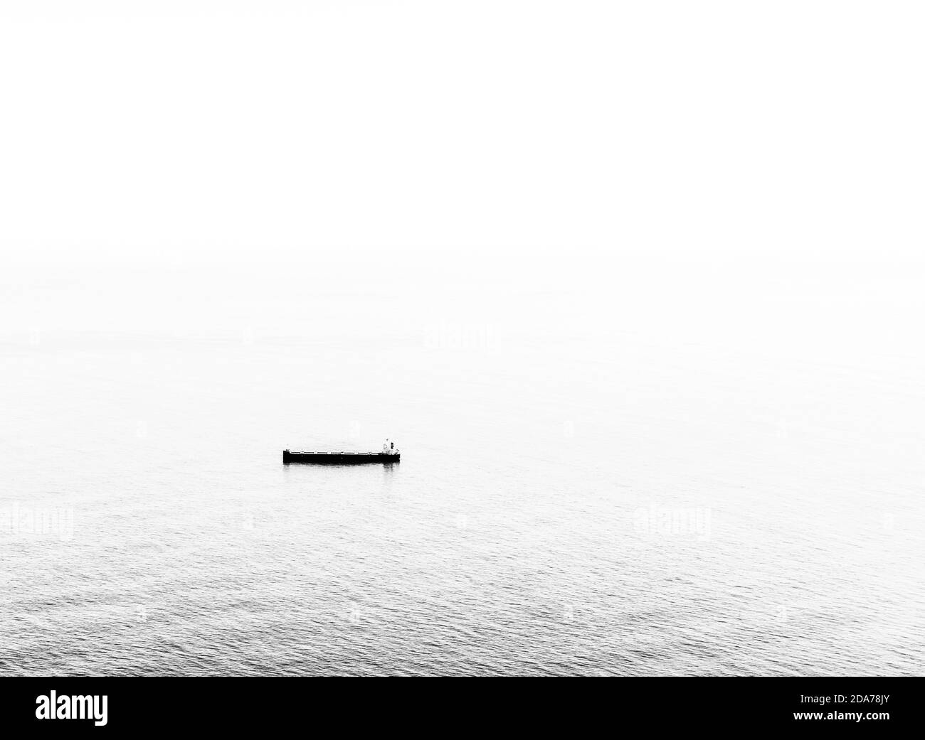 Container ship in the middle of sea hi-res stock photography and images ...