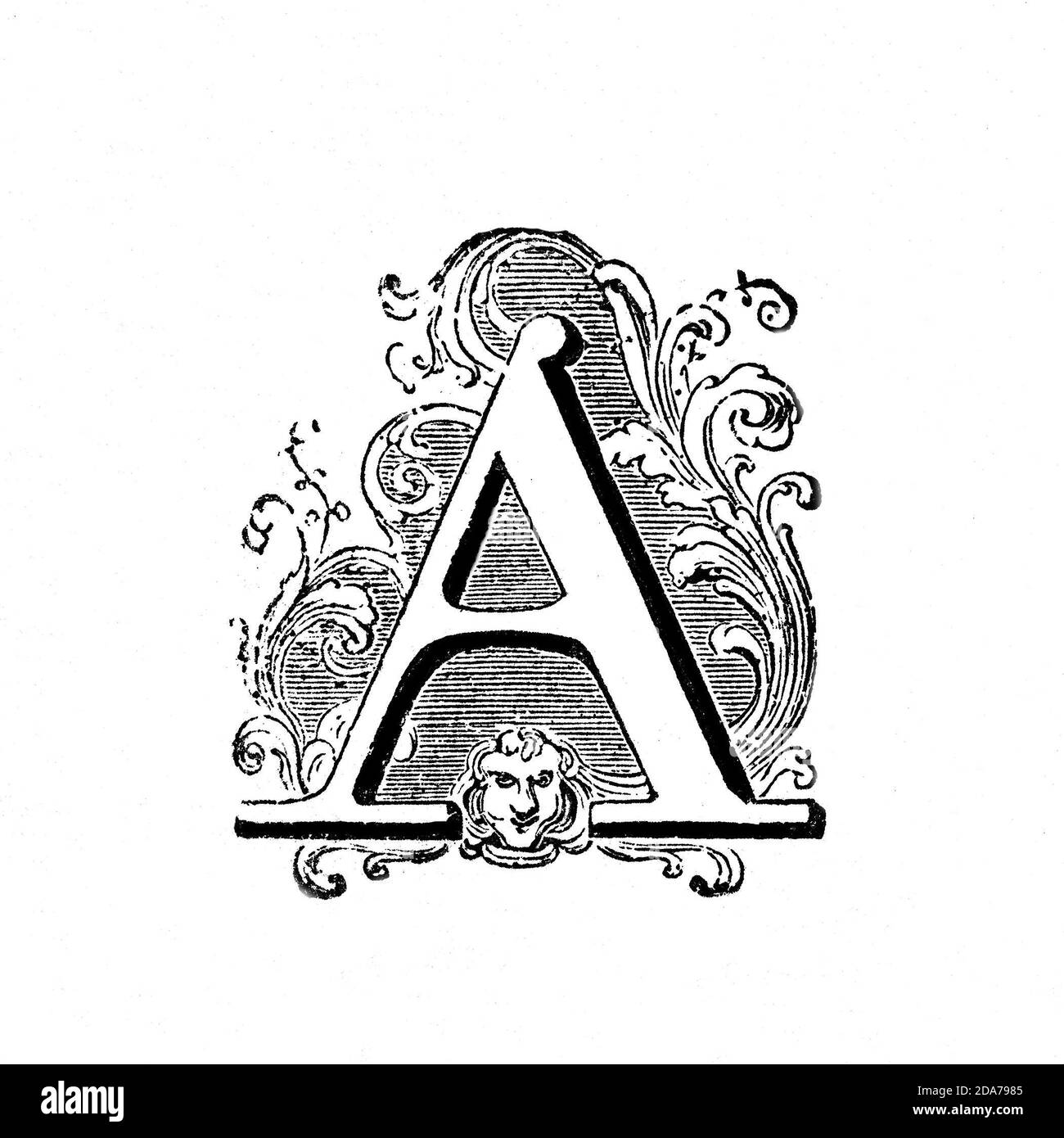 Initial a hi-res stock photography and images - Alamy