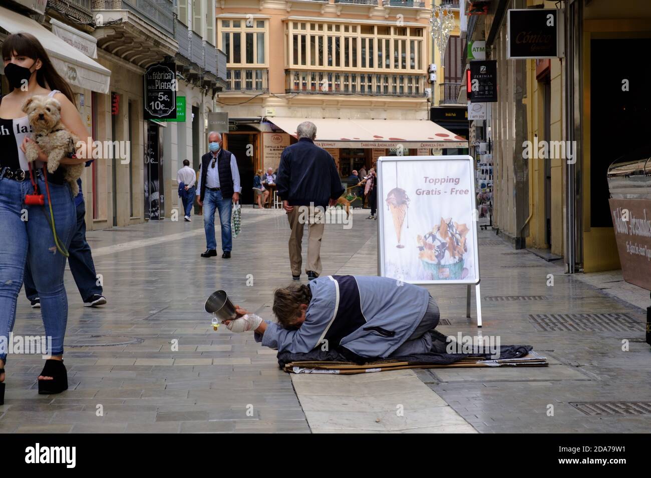 Homeless malaga hi-res stock photography and images - Alamy