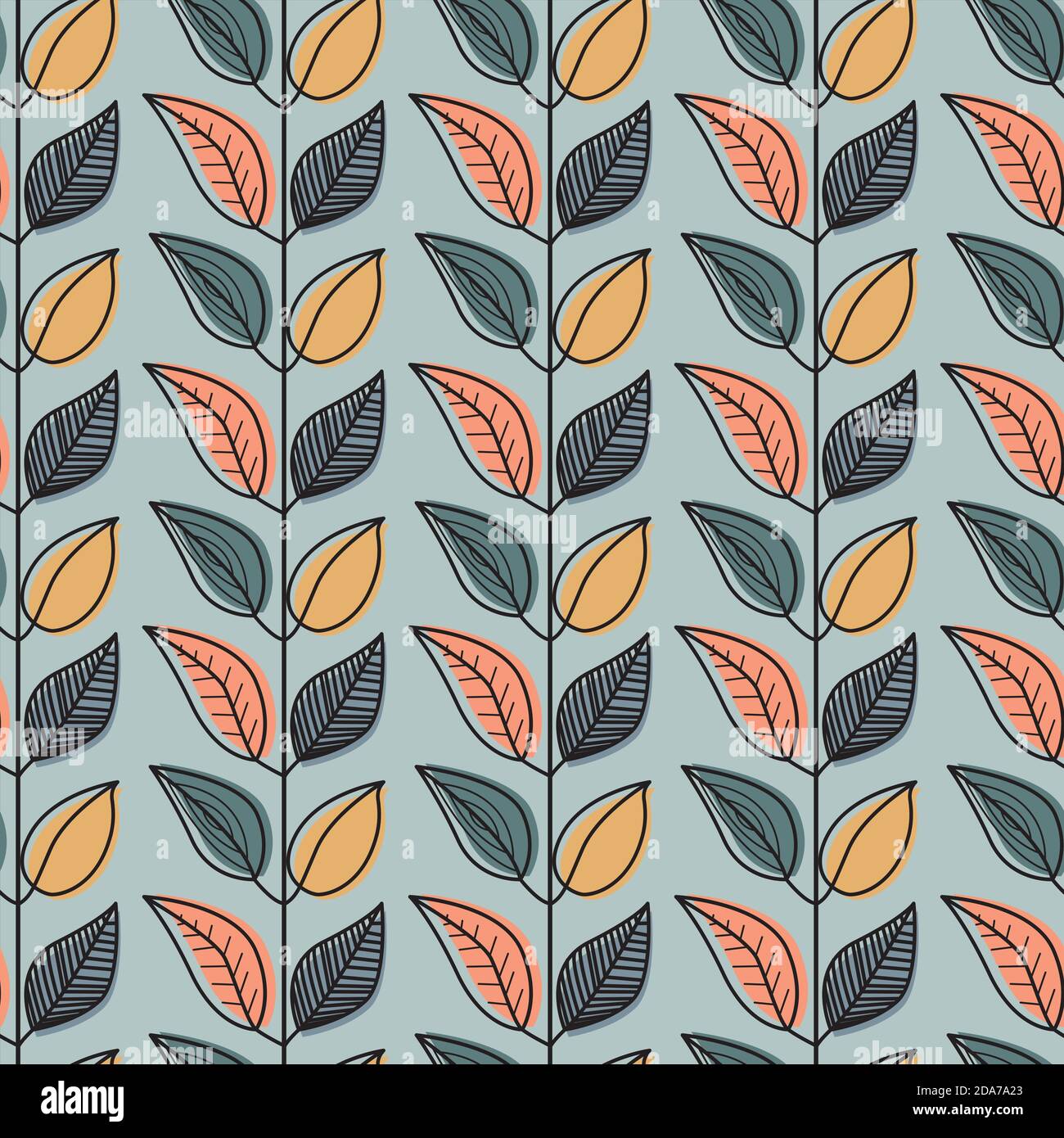 Cartoon leaves hi-res stock photography and images - Alamy