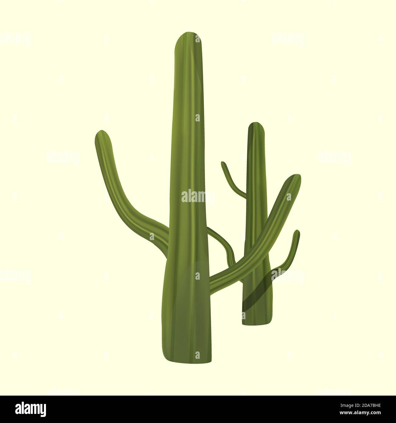 Prickly pear cactus background Stock Vector Images - Alamy