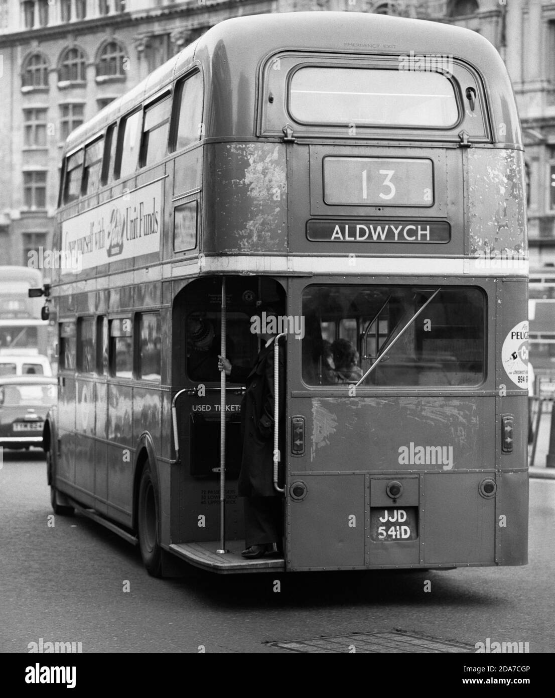 1970s london bus Black and White Stock Photos & Images - Alamy