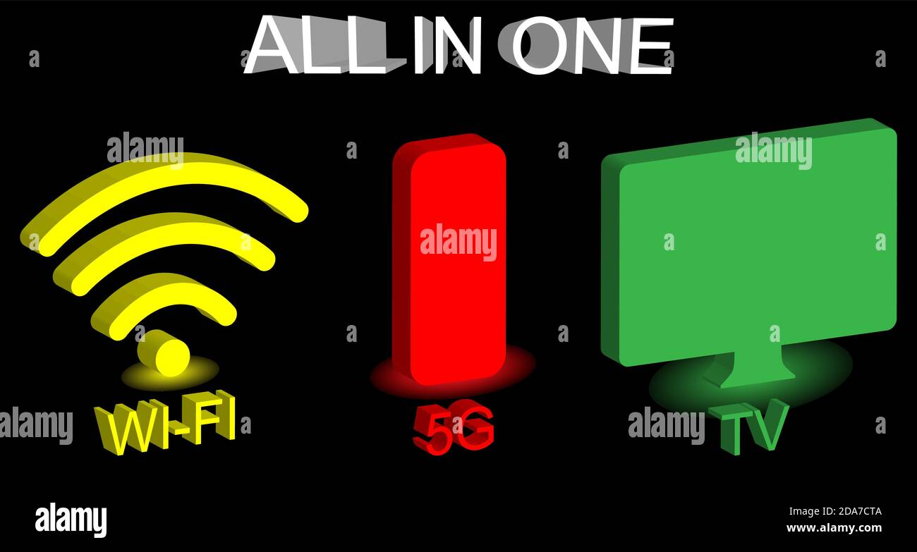 5g technology vector vectors hi-res stock photography and images - Alamy