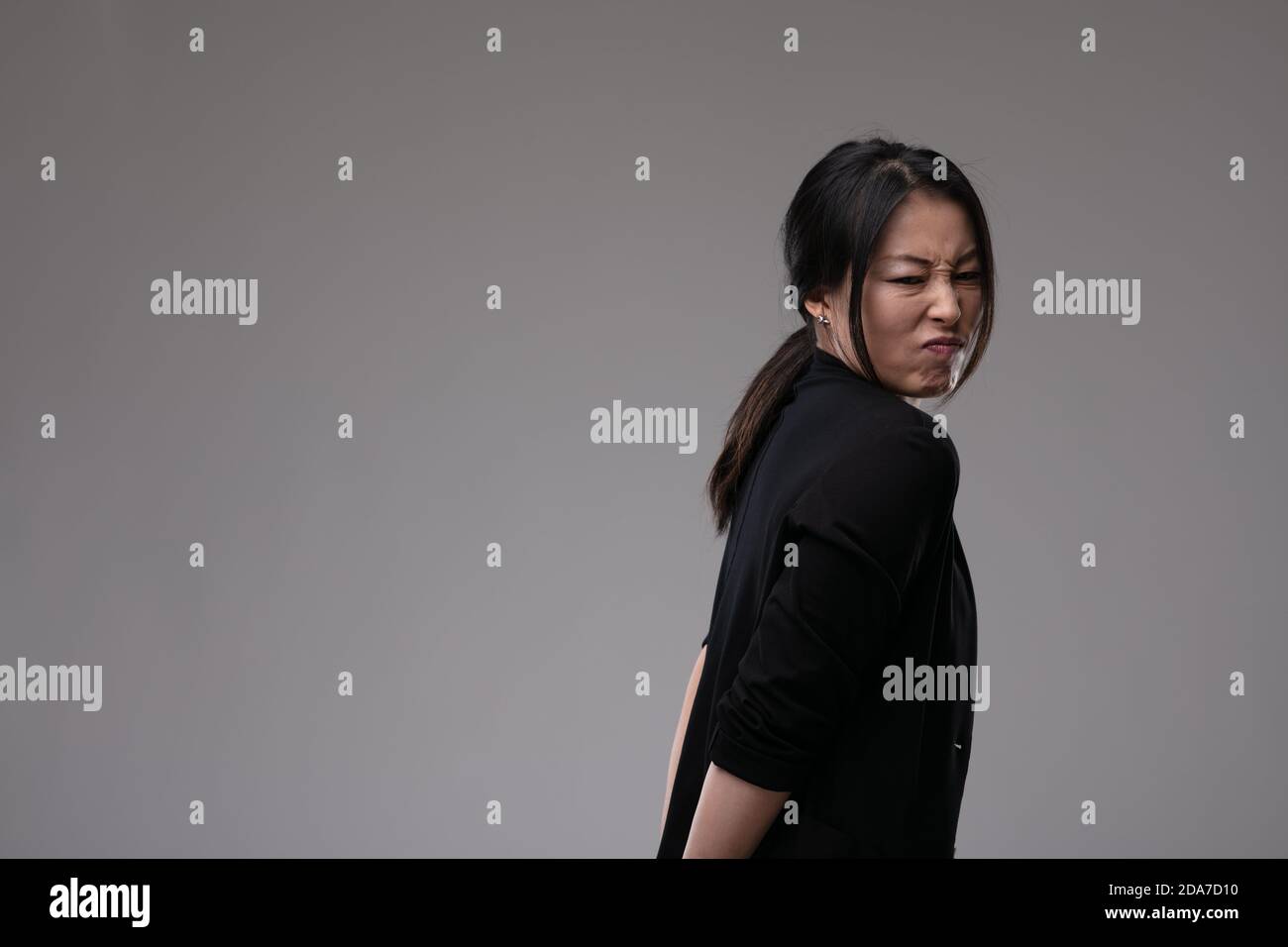 Repulsed expression hi-res stock photography and images - Alamy