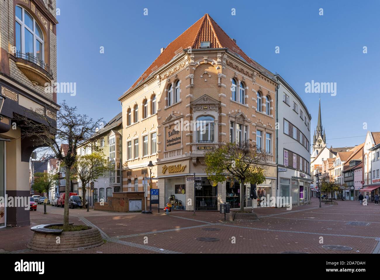 Peine is a small city in Lower Saxony, Germany. Old town consists of ...