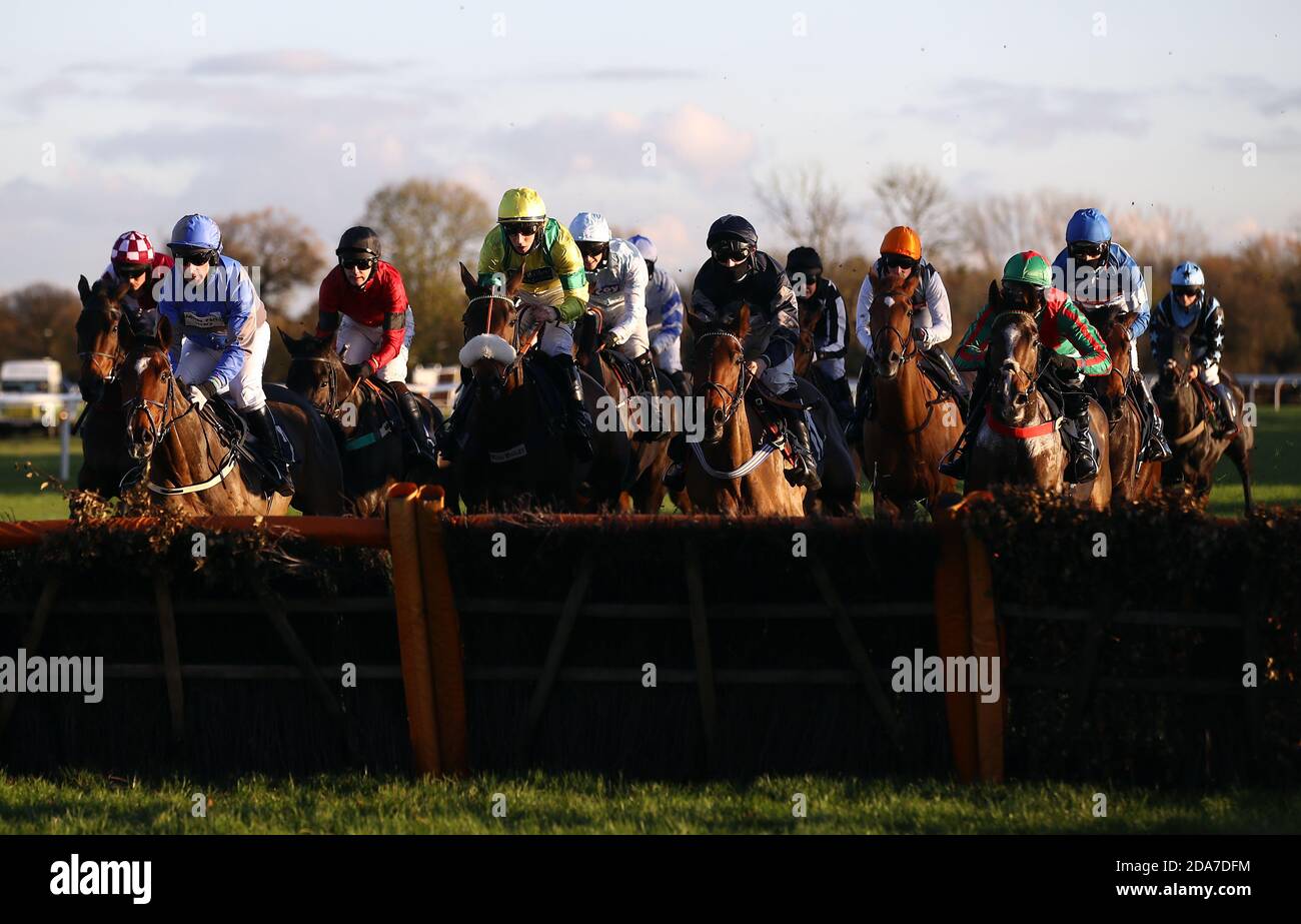 Runners and riders in the Download The tote App Handicap Hurdle at ...
