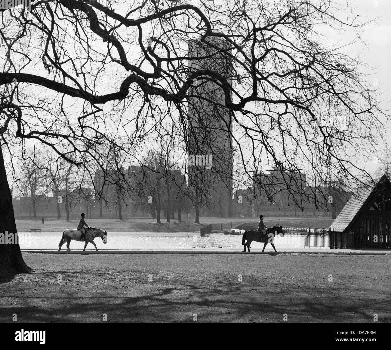 Horse riding, London, England, February 1979 Stock Photo - Alamy