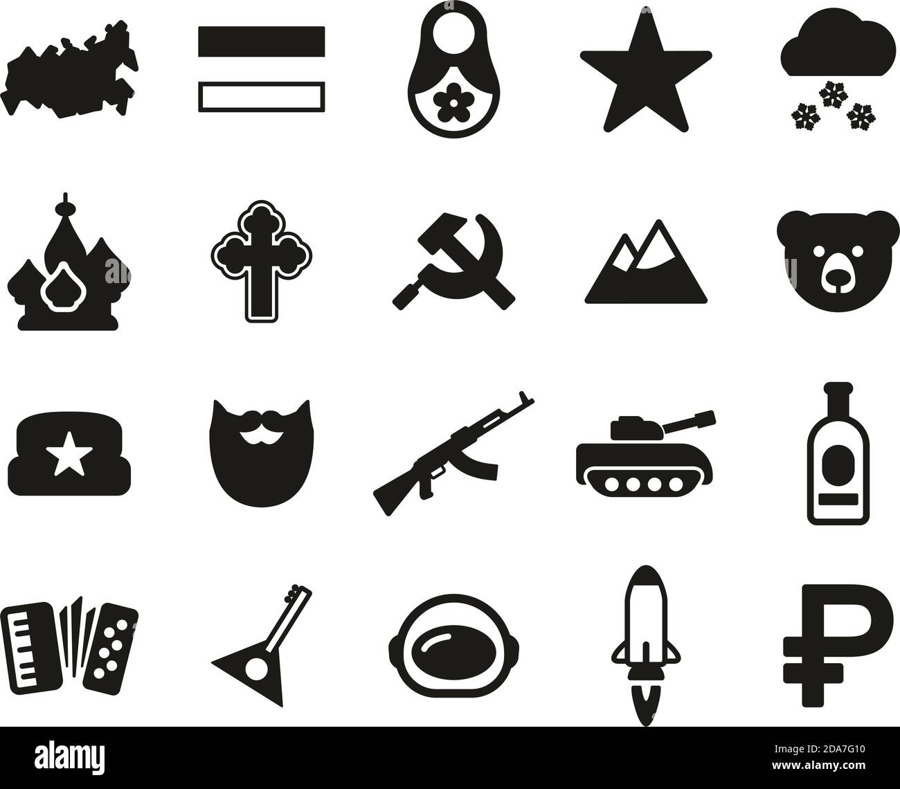 Russia mountains Stock Vector Images - Alamy