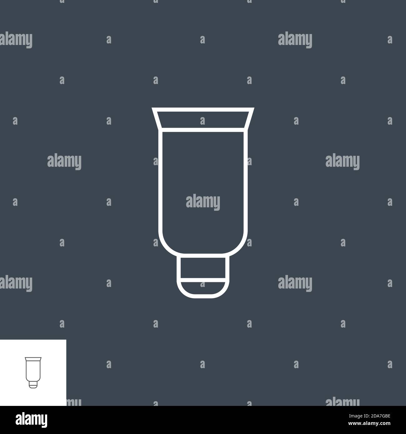 Lotion toothbrush paste on Stock Vector Images - Alamy