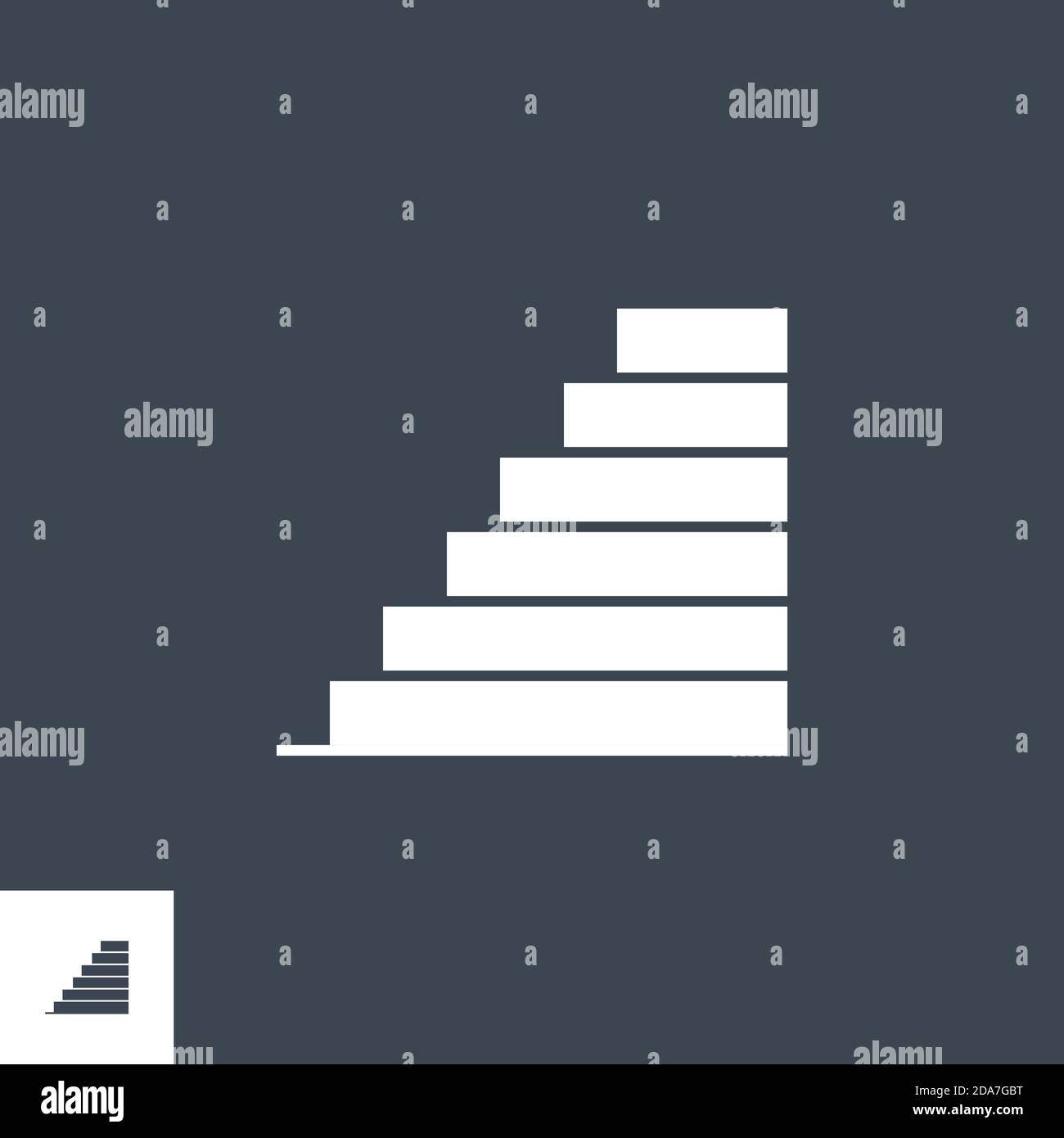 Stairs go down Stock Vector Images - Alamy