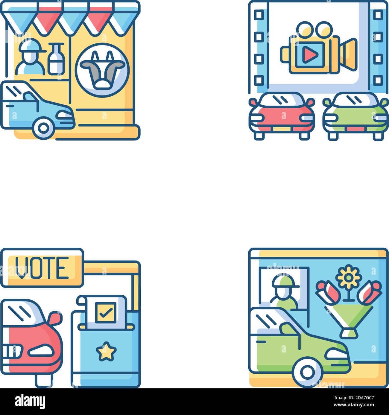 Rgb thru Stock Vector Images - Alamy