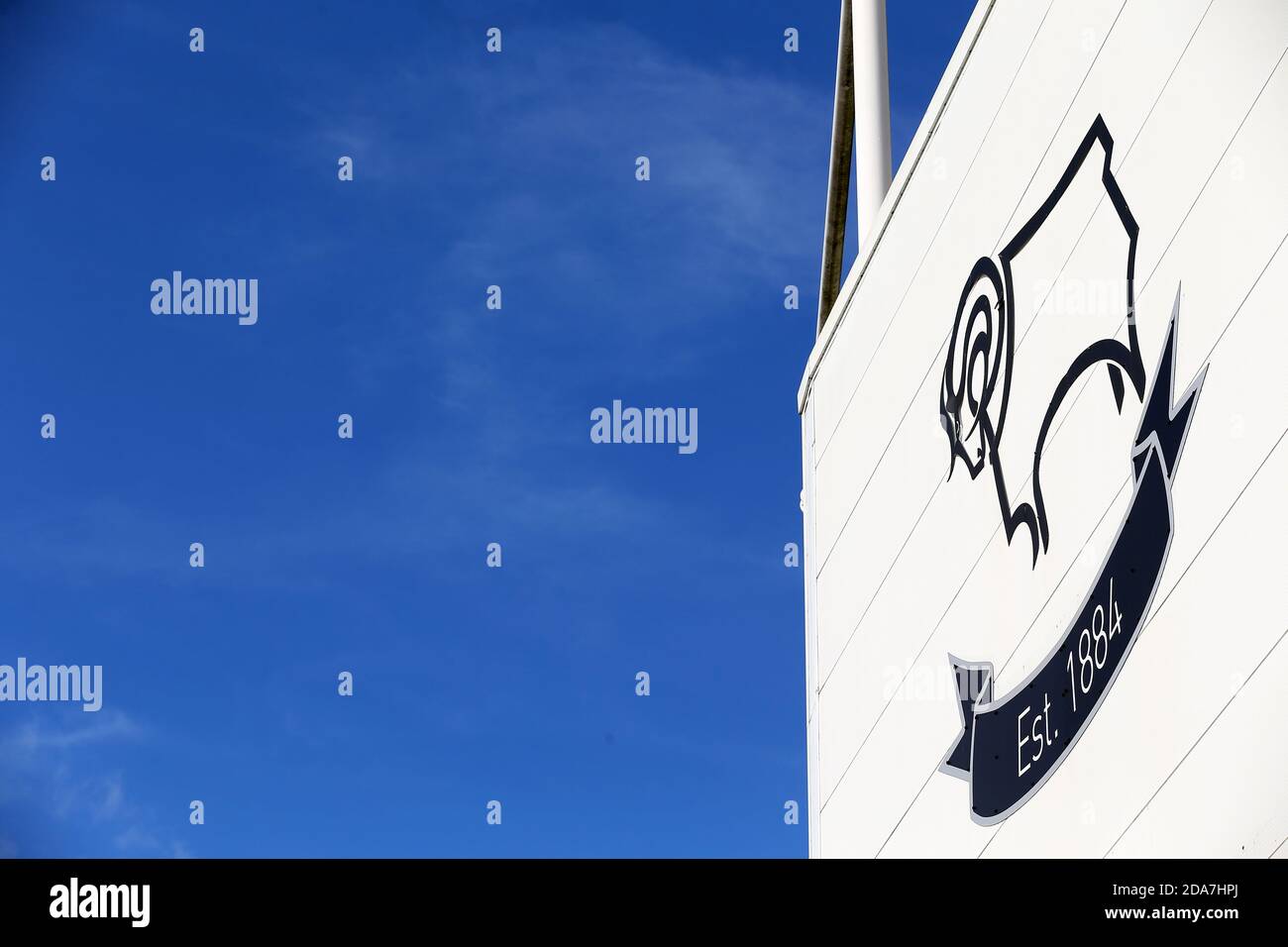 Derby county logo hi-res stock photography and images - Alamy