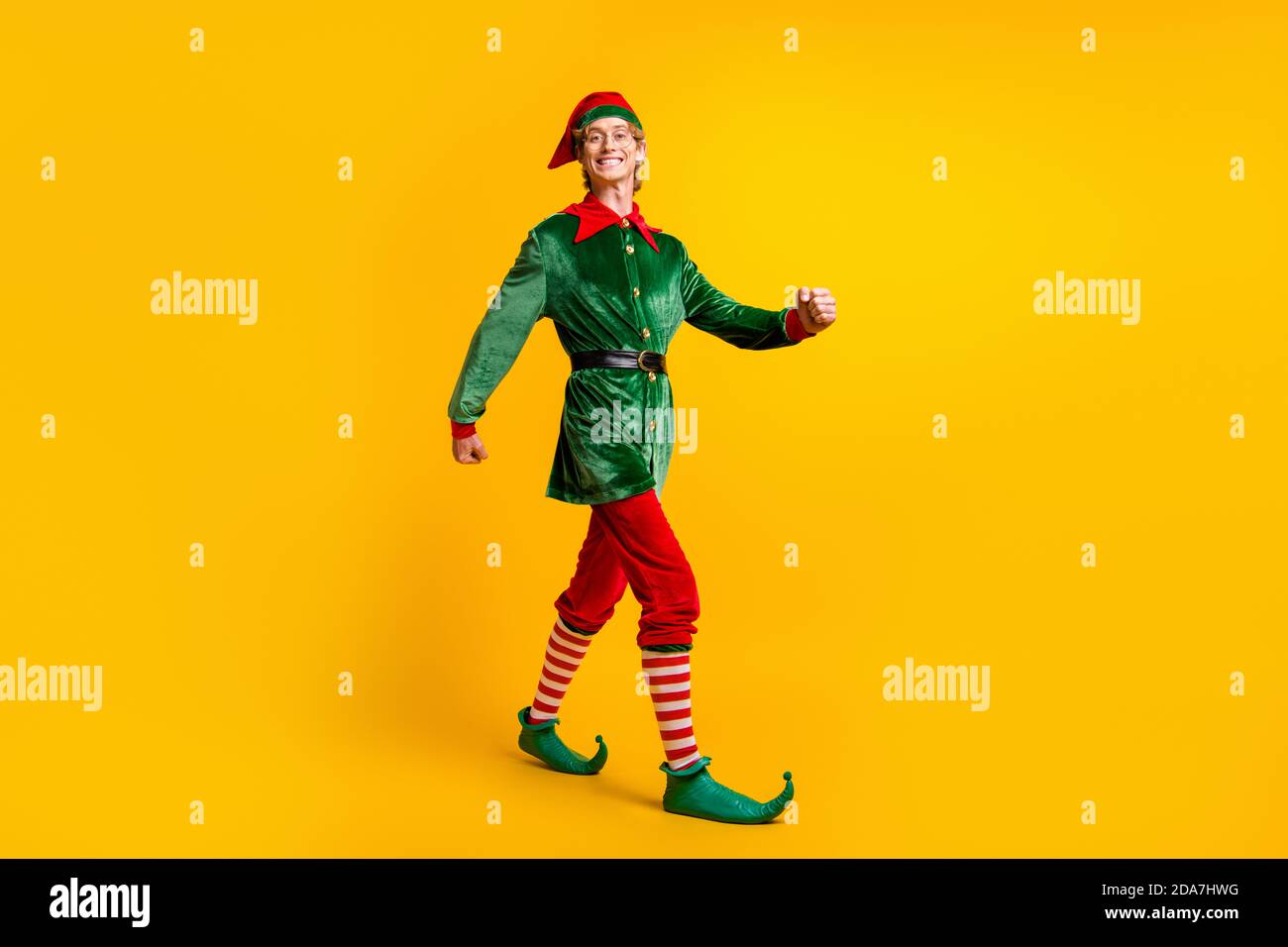 Elf walking hi-res stock photography and images - Alamy