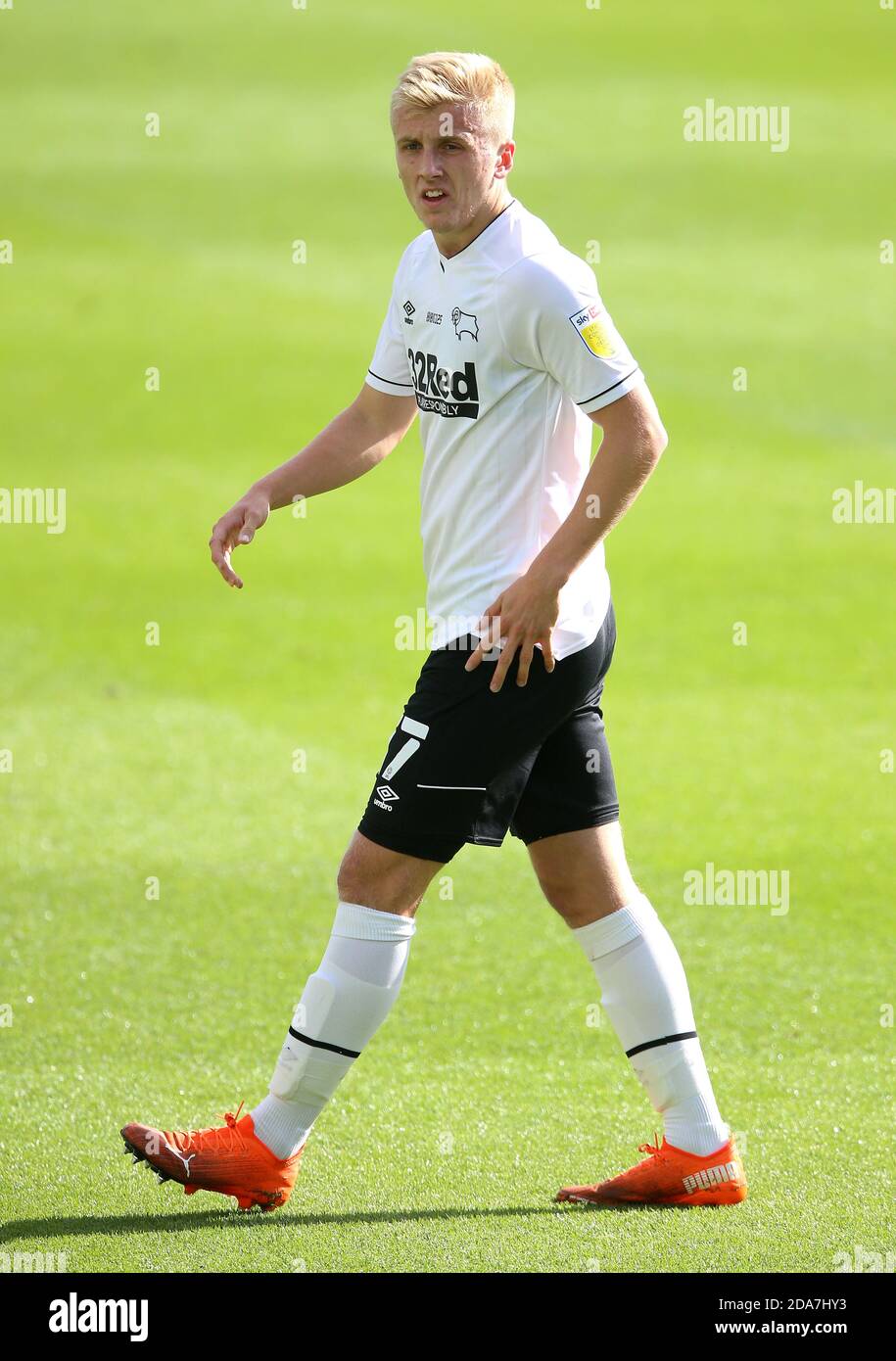 Derby County's Louie Sibley Stock Photo - Alamy